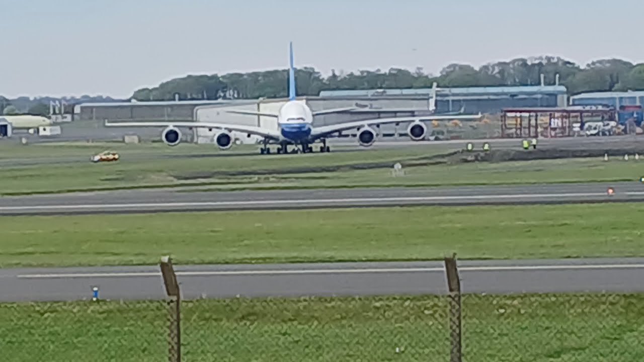 AVIATION HISTORY | First Global Airlines A380 Flight and First A380 at ...