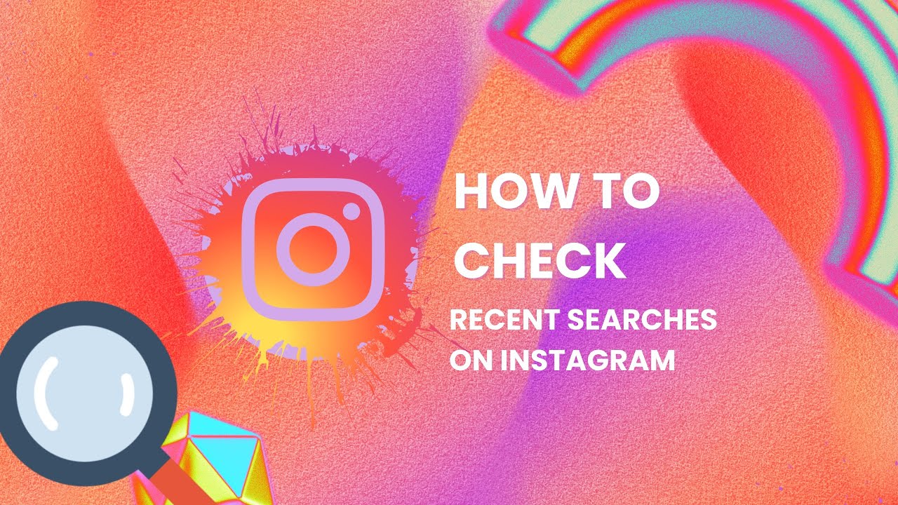 How To Check Recent Searches On Instagram - YouTube