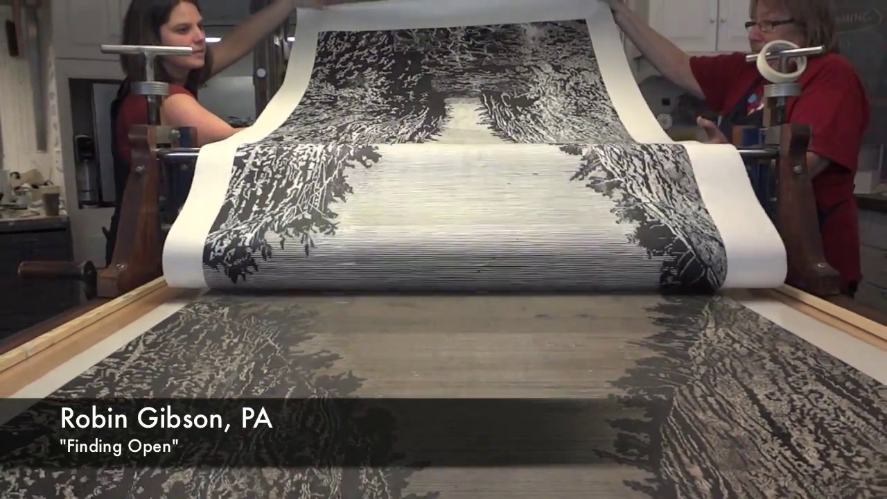 BIG INK at Pickwick Independent Press/ Large-Scale Woodblock ...