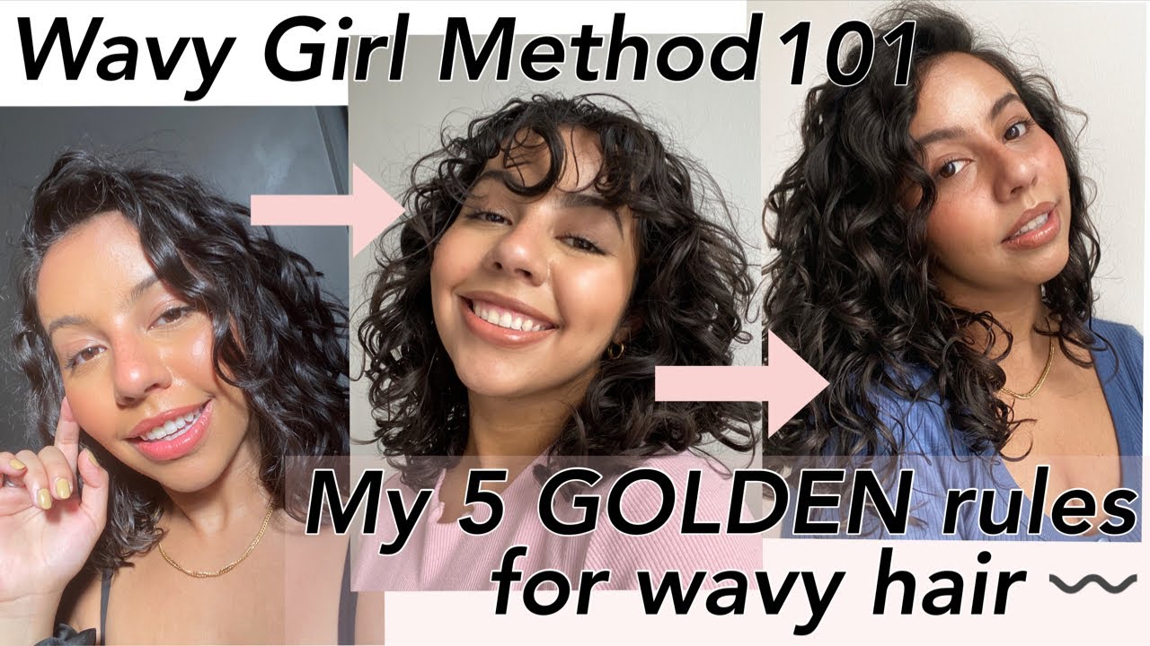 5 GOLDEN RULES/TIPS FOR WAVY HAIR (TYPE 2 HAIR) HOW TO DEFINE, NURTURE ...