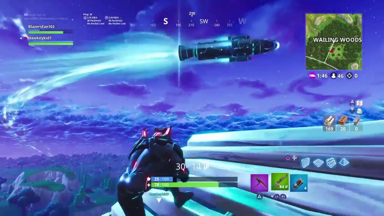 FORTNITE *SPACE SHIP LAUNCHED FROM EVIL BASE* - YouTube