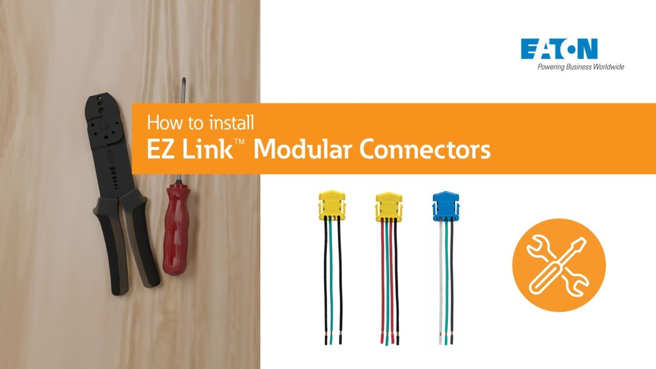 Eaton EZ Link Modular Devices - Install Video - YouTube