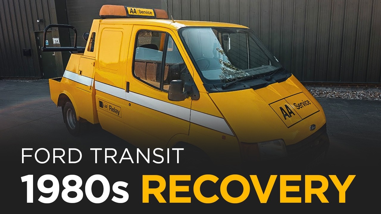 How Did Recovery Work in the ’80s? | 1988 AA Ford Transit - YouTube