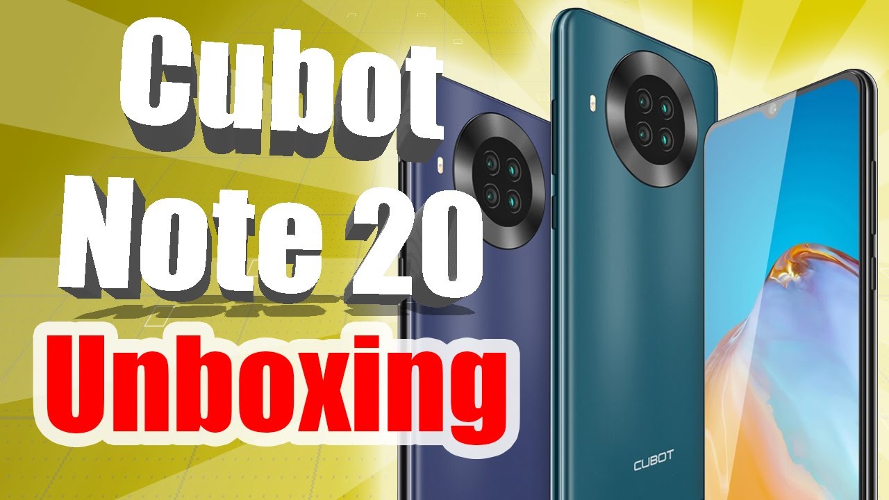 Cubot Note 20 Unboxing en español - YouTube