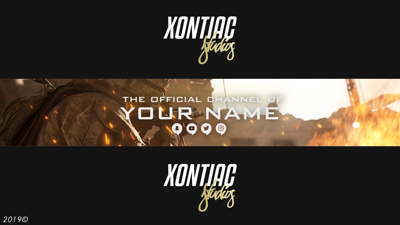 Simple Call Of Duty YouTube Banner | Free Download - YouTube