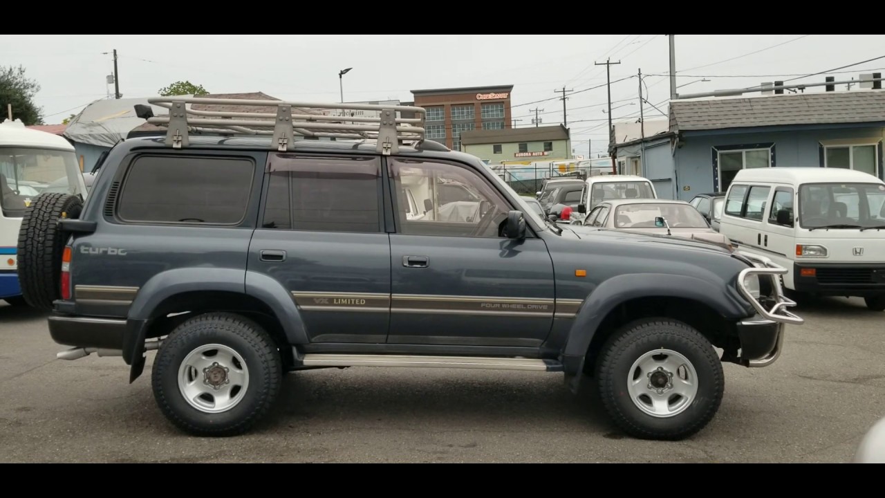 CAMPER Toyota Landcruiser 80 VX LTD 1991, 3 difflocks, 75,000 ml, winch ...