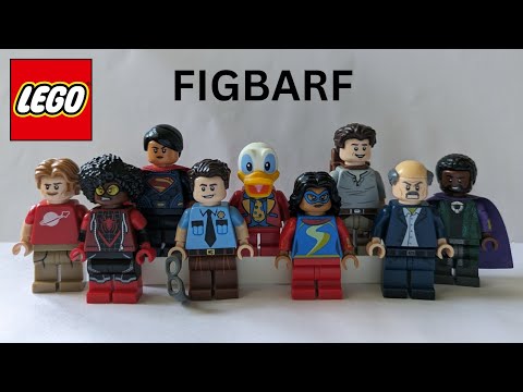 Custom Lego FIGBARF (The Flash, Across the Spider verse, The Marvel's ...