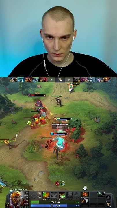 КАК ИГРАТЬ В ДОТУ 2 Lysyi 1 с помощью Twitch Youtube