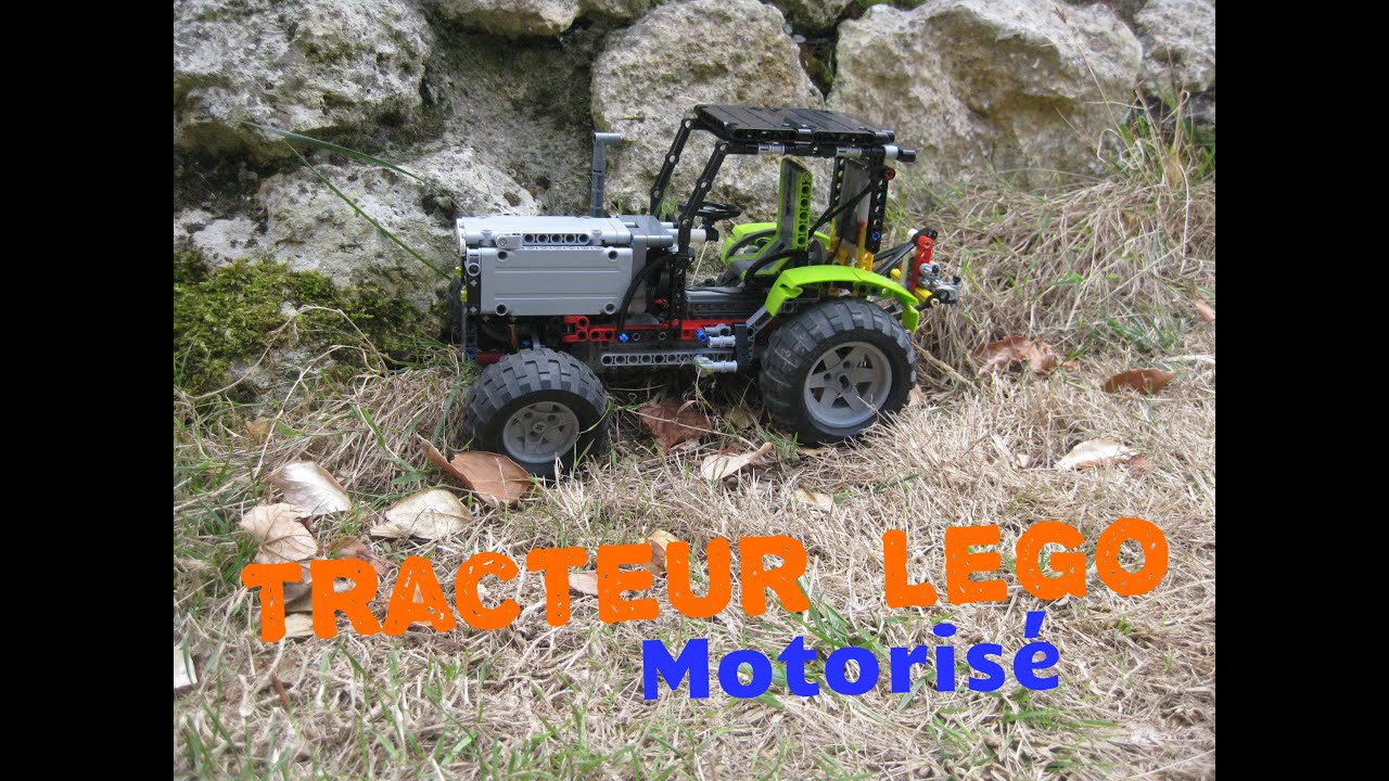 [MOC] Lego Technic Tracteur Mercedes with SBrick #1 - YouTube