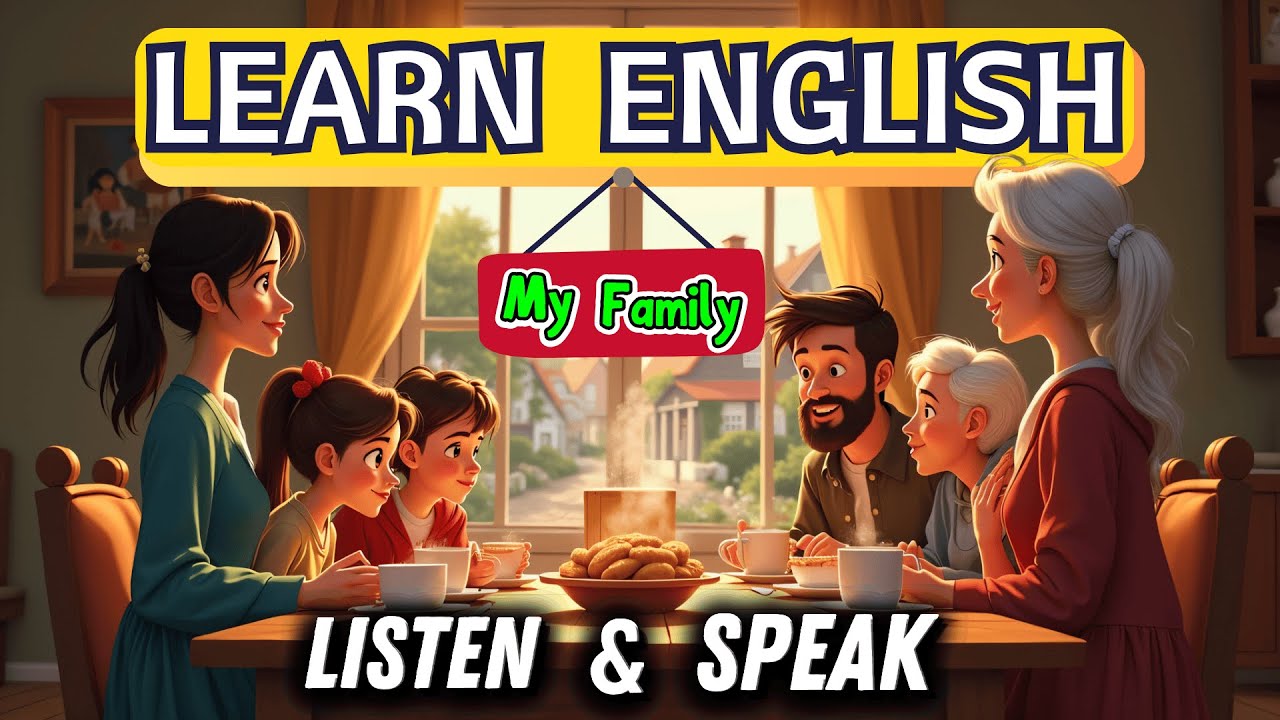 Improve Your English | My Family Life at Home | Everyday Listening ...