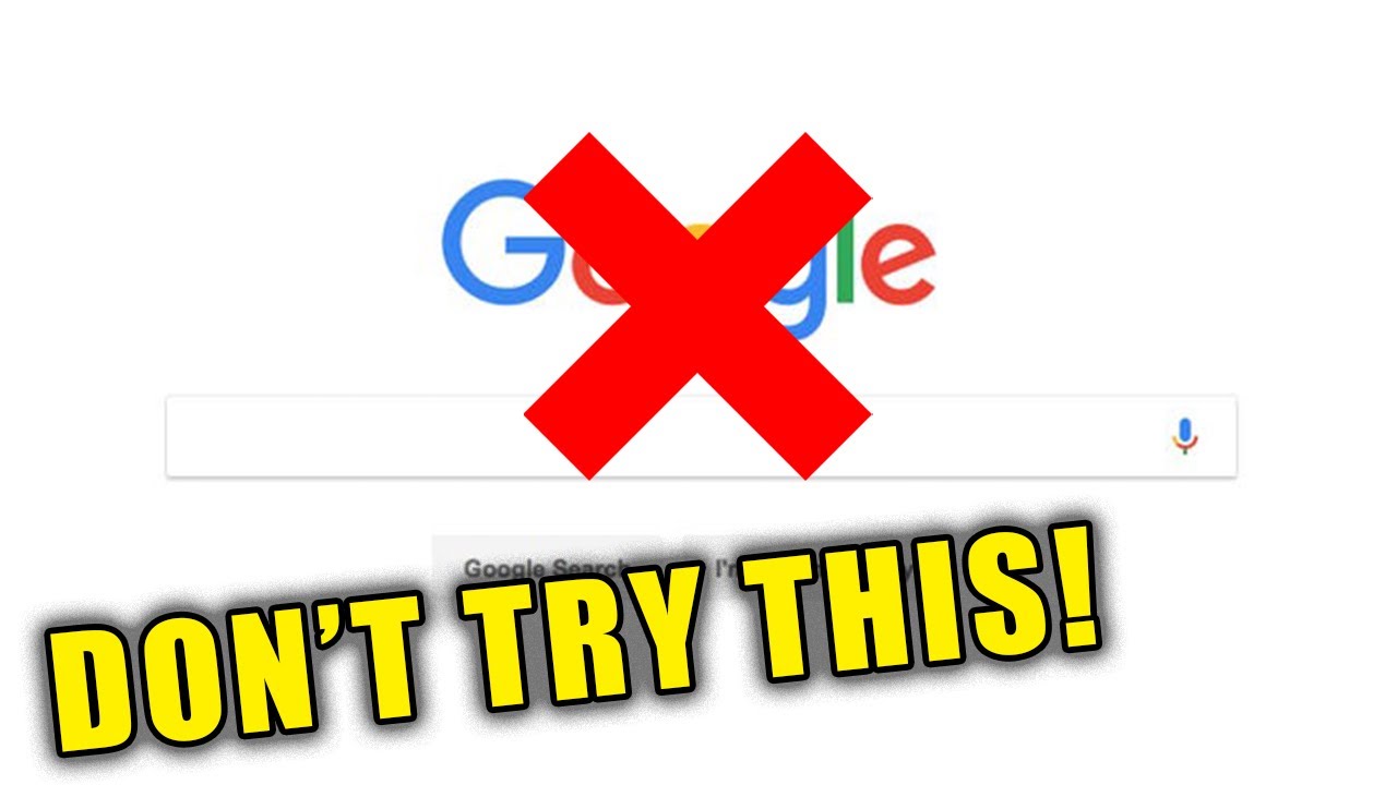 10 Things You Should Never GOOGLE - YouTube