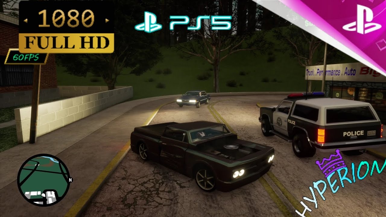 GTA SA on PS5 Gameplay - YouTube