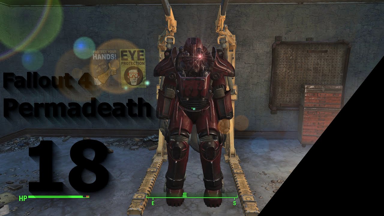 Fallout 4 Surival Difficulty Permadeath with Mods Part 18, Power Armor ...