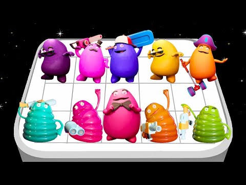 Max Level Gameplay In Merge Grimace Runner Game - YouTube