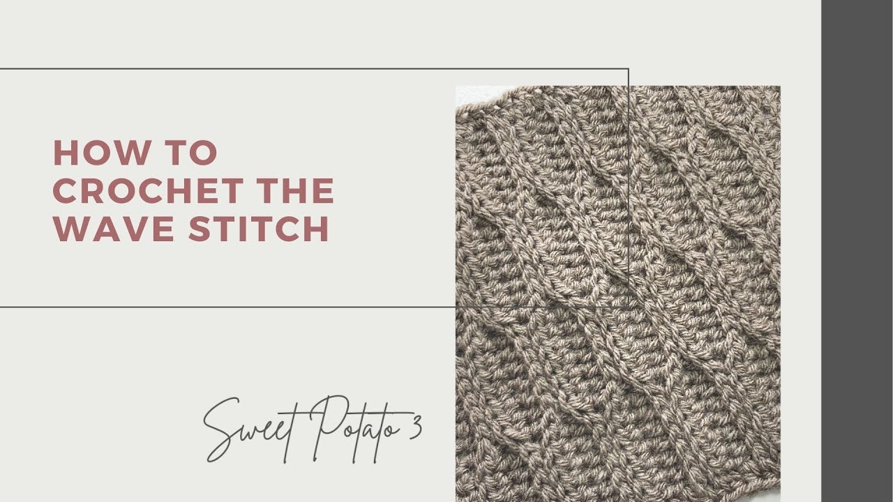 Wave Stitch - YouTube