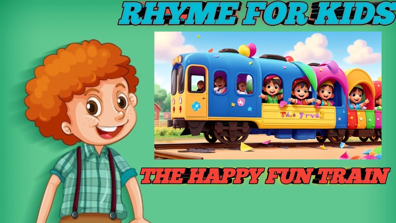 THE RHYME FOR KIDS | THE HAPPY FUN TRAIN - YouTube