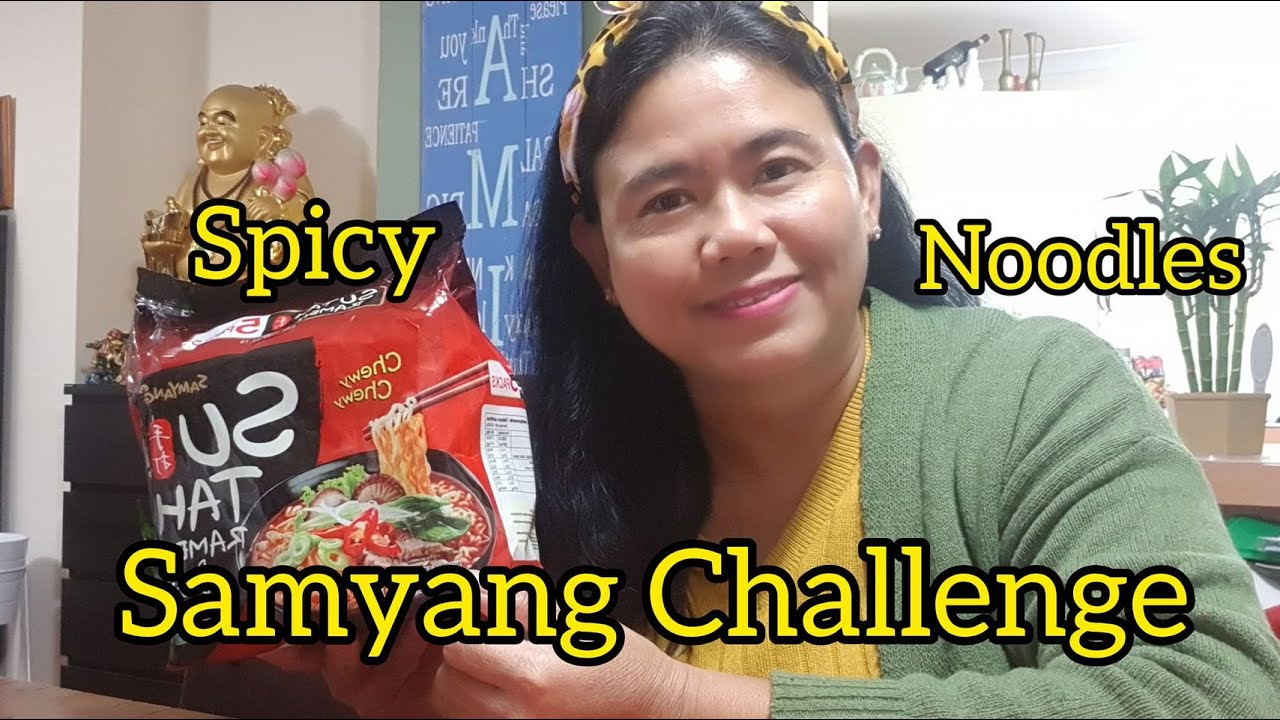 Samyang Challenge|| Korean Spicy Noodles/ Smiling heart - YouTube