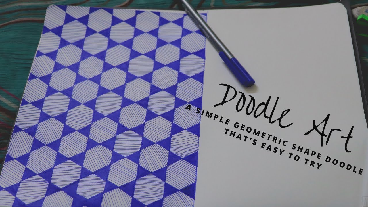 Doodling Week | Day 1 | Easy Doodle - YouTube