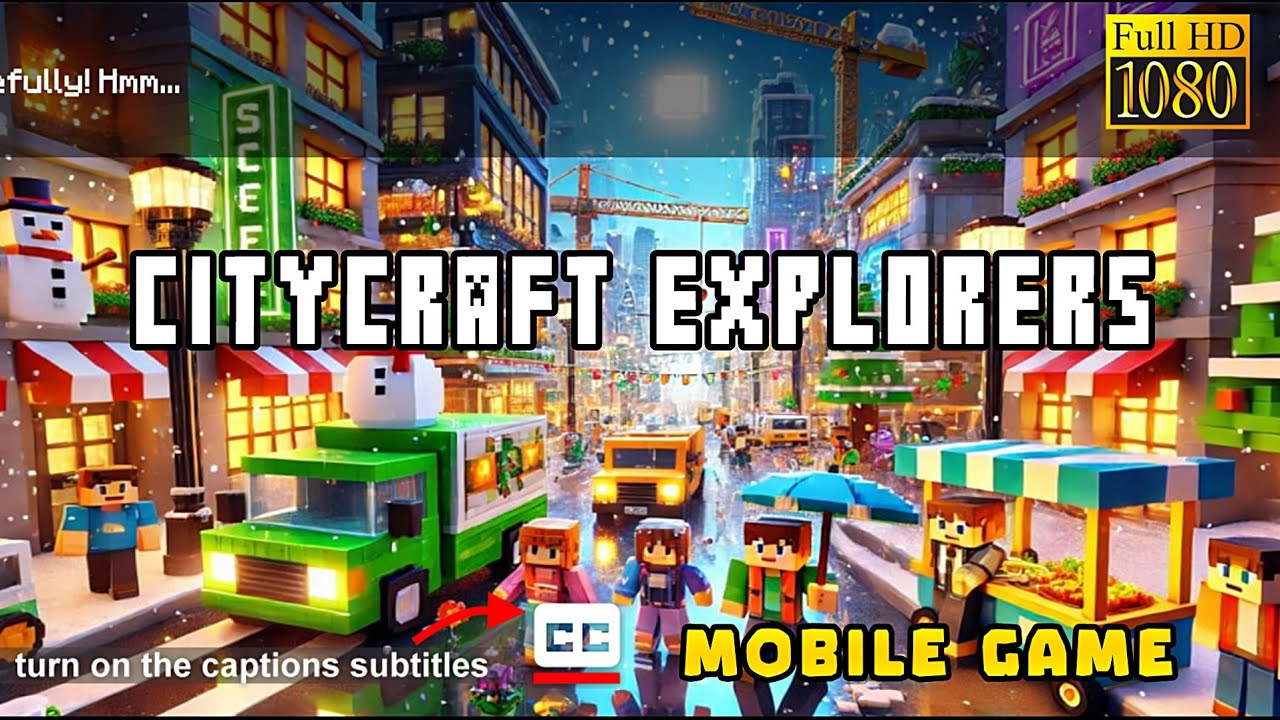 Minecraft Like Game | CityCraft Explorers Gameplay #3 - YouTube