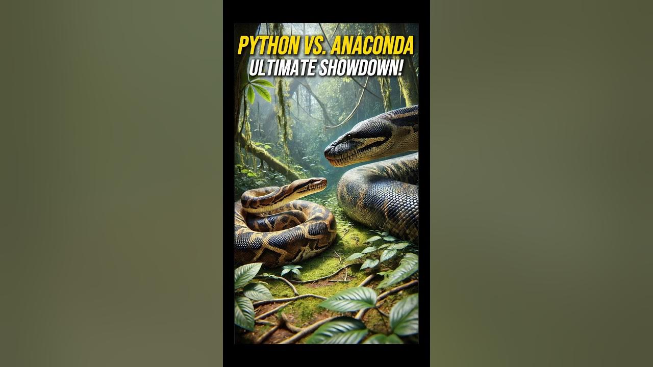 Python vs Anaconda: Who Would Win in a Fight - YouTube
