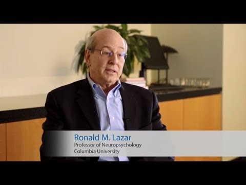 Ronald Lazar on New Directions in Clinical Neuropsychology - YouTube
