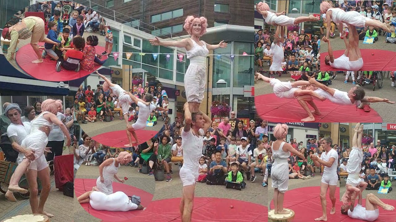 Magical Street Show in Feltham, London !!! - YouTube