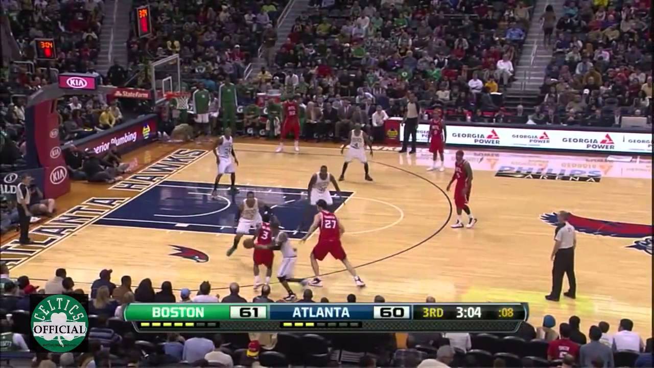Rajon Rondo Triple-Double - Highlights vs Atlanta Hawks 1/5/2013 - [HD ...