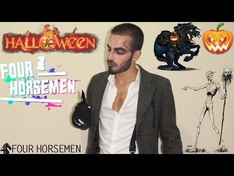 Halloween Makyajı | Four Horseman Famine