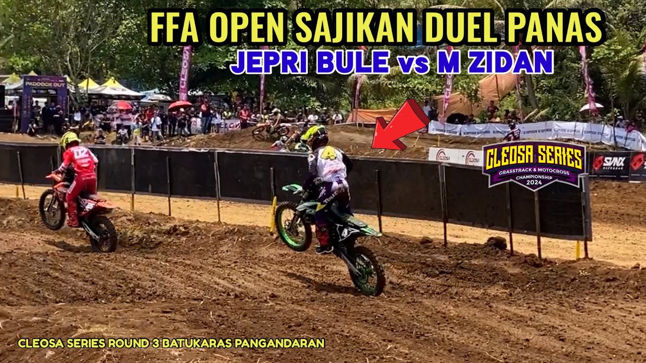 Final FFA Open Sajikan Duel Panas M Zidan vs Jepri Bule CLEOSA Seri 3 Pangandaran - YouTube