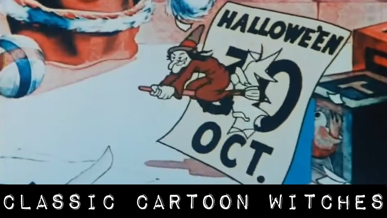 Animated Witches | Vintage/Retro/Classic Witch Cartoons with Halloween ...
