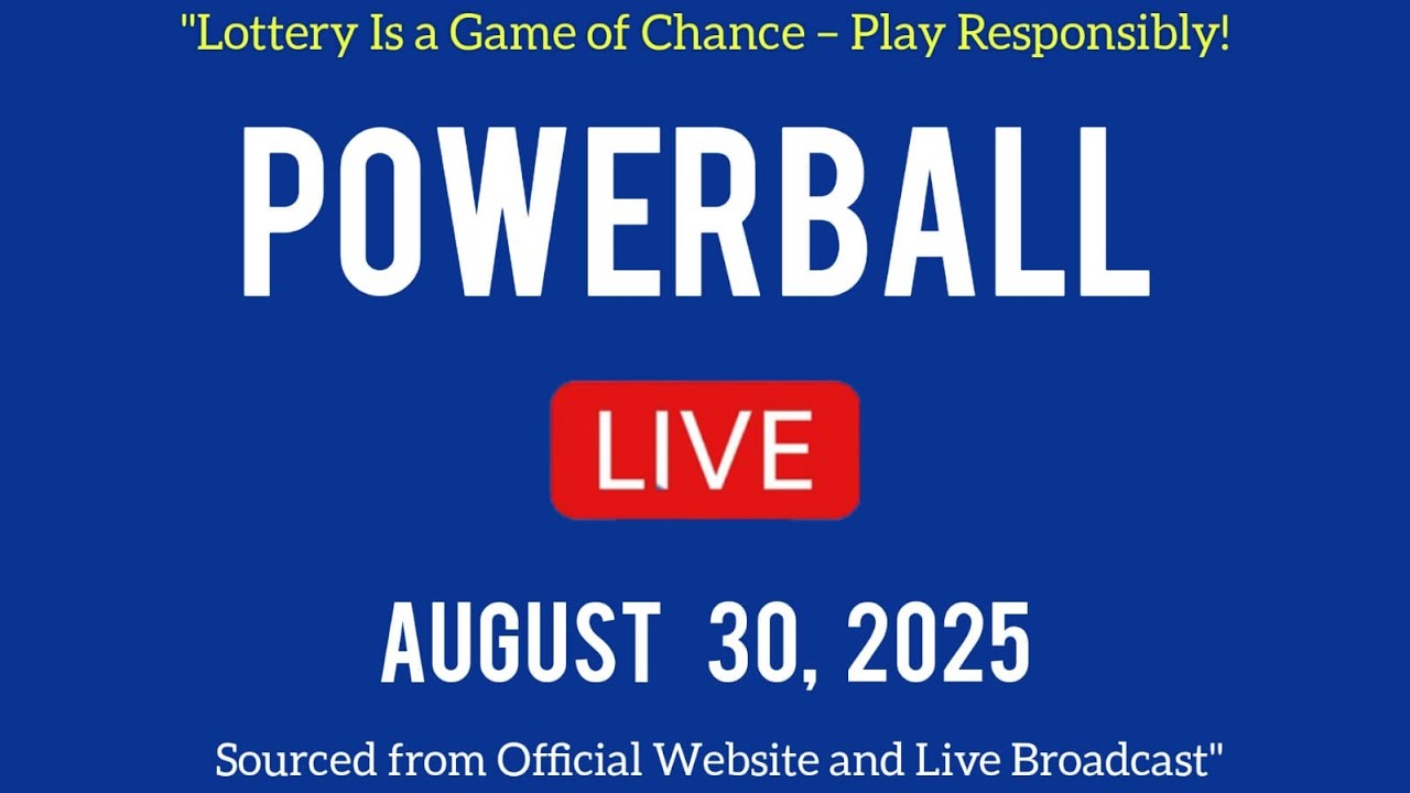 Powerball drawing live Results 30 Aug 2025 | powerball drawing live ...