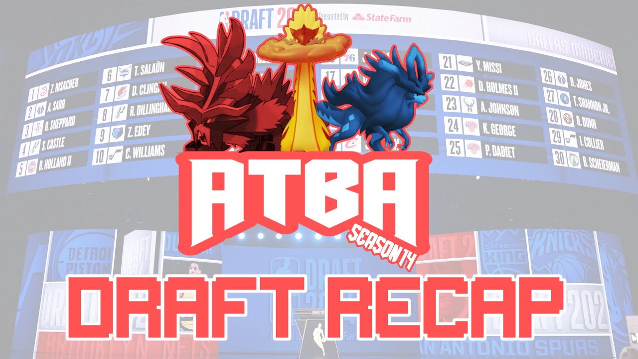 ATBA Season 14 Draft Review - YouTube