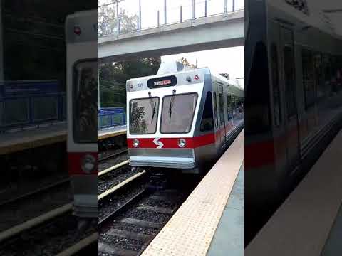 SEPTA Norristown High Speed Line train action - YouTube