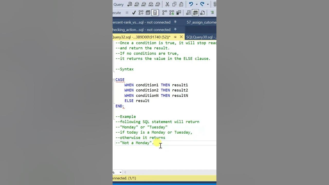 Sql Case Statement Part 1 Dataprojecthub Sqlinterview Dataanalytics Sql Sqlqueries Youtube