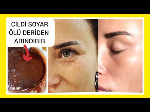 Cildi Soyan Ölü Deriyi Atan ve 10 Yaş Gençleştiren Yumurta-Kakao Maskesi