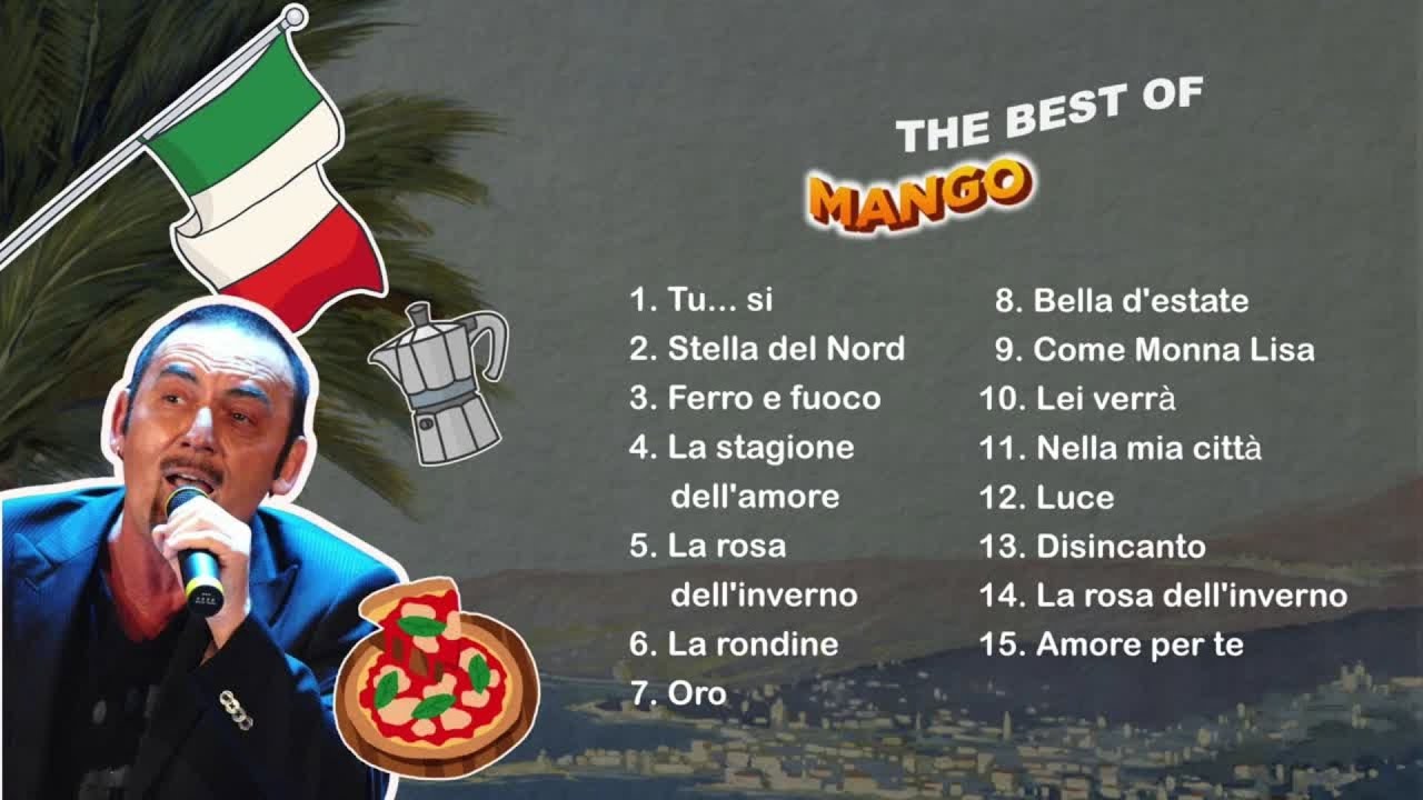 The Best of Mango - Il Meglio di Mango Vol. 2 - YouTube