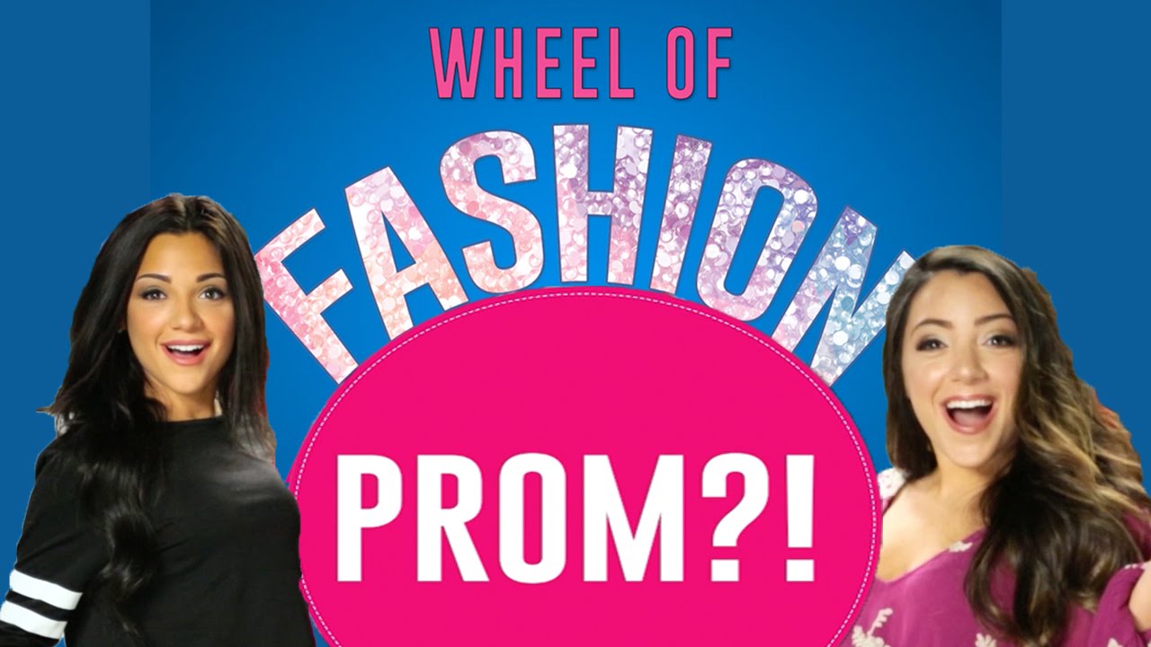 Prom Dress Challenge with Niki and Gabi #WheelofFashion - Presented by ...
