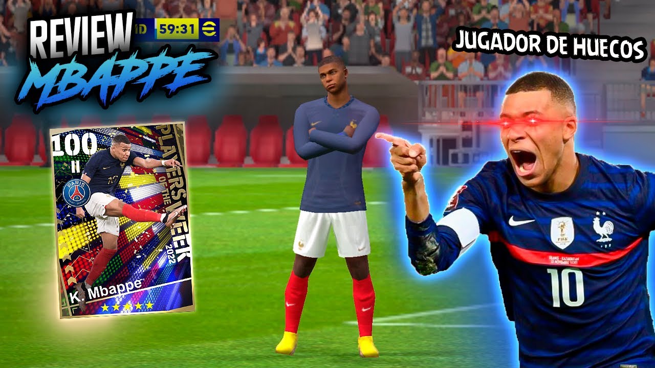 Así JUEGA EL NUEVO MBAPPE *100* del MUNDIAL "Jugador de Huecos" 😱⚽ ...