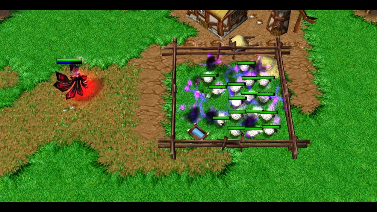 Warcraft III - Lich vs Sheep (nonsense) - YouTube
