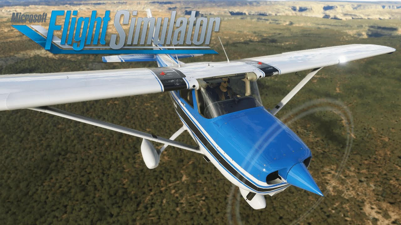 Microsoft Flight Simulator - BUSH TRIP TO MONUMENT VALLEY - YouTube