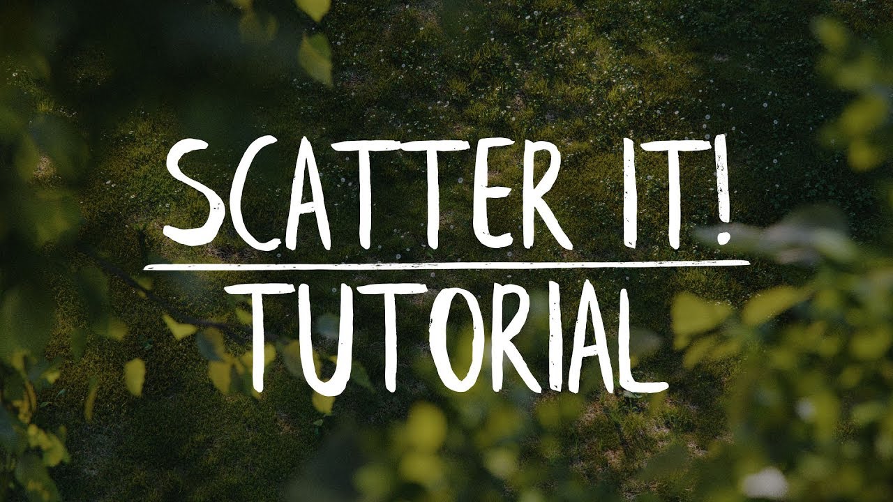 Scatter It | Tutorial - YouTube