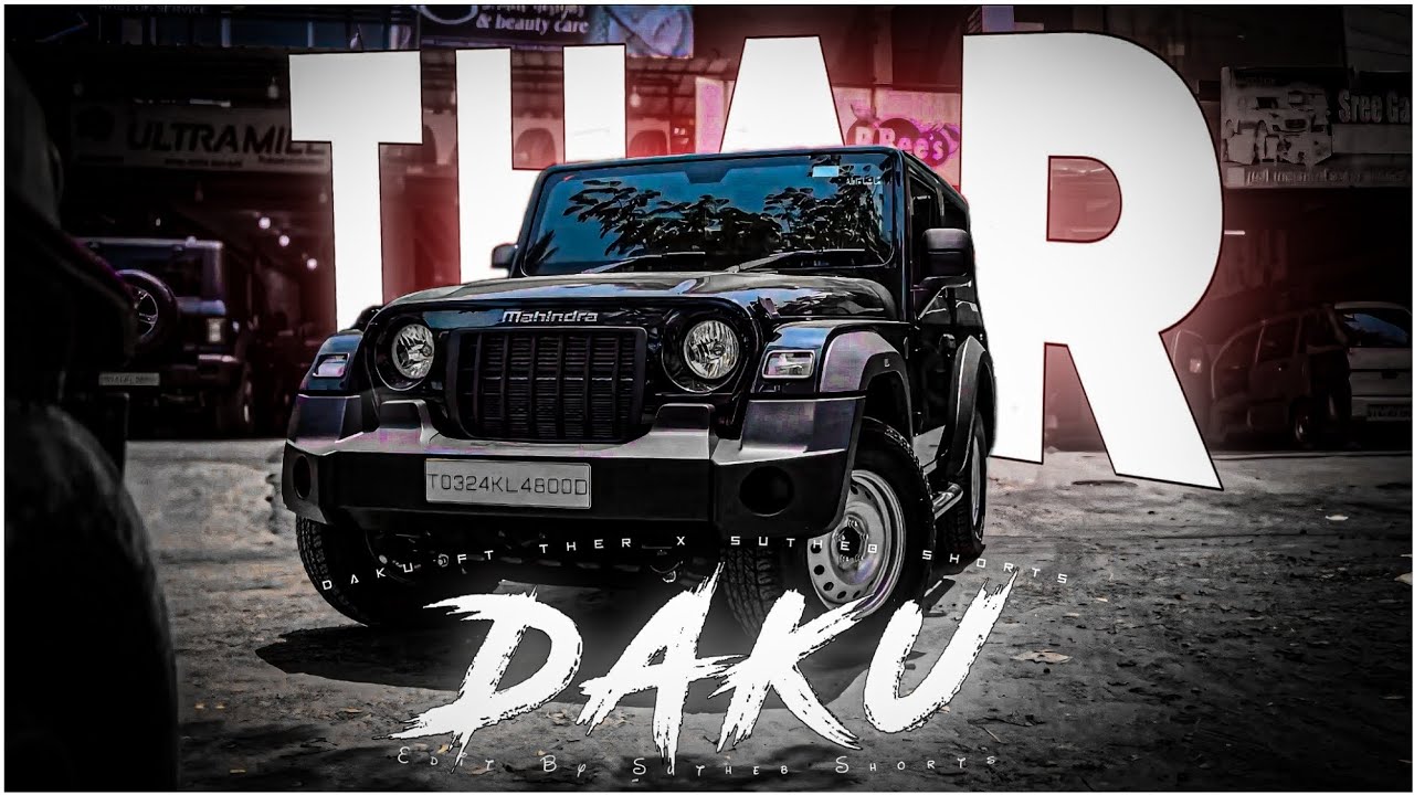 Daku Ft.Thar video🔥 || Thar video Status🌹 || Daku Chani Song Edit🖤 # ...
