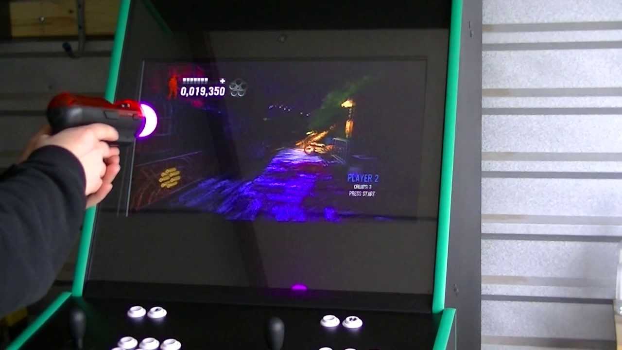 Playing House of the Dead Overkill on the arcade - YouTube