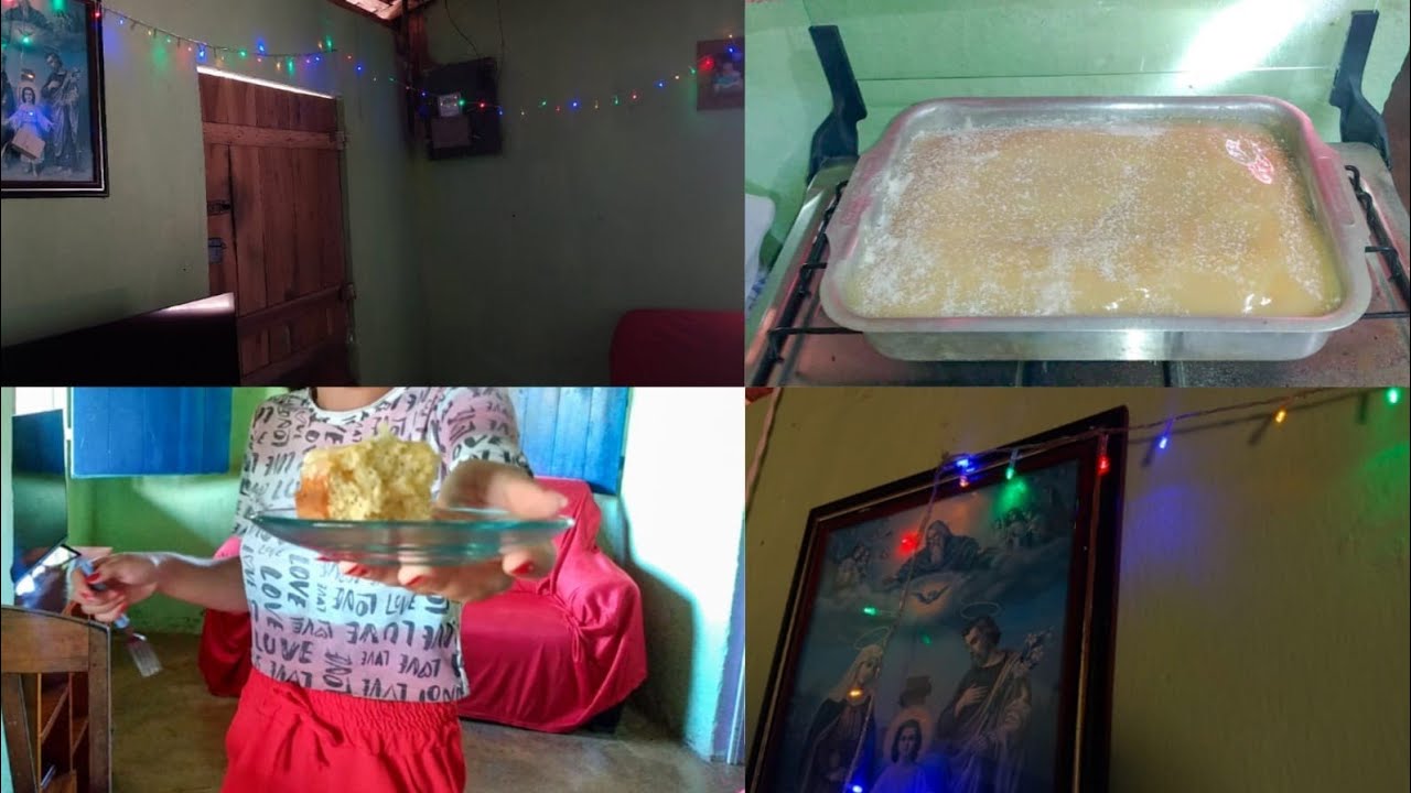 RANY FEZ UM BOLO DE MAIZENA COM COBERTURA DE LEITE CONDENSADO ...