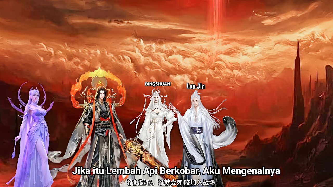 Lembah Api Berkobar Leluhur Tang || Battle Through The Heavens Benua ...