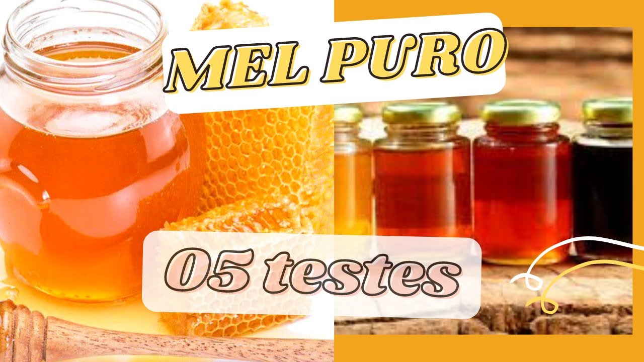 Saiba se o MEL é Puro em 05 Testes | Mel Puro Testes Simples - YouTube