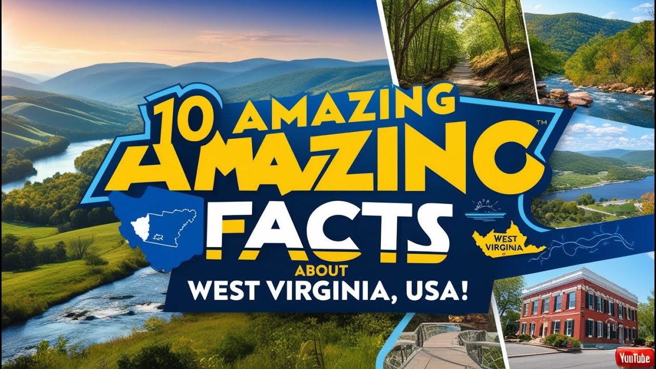 10 amazing facts about West Virginia!USA! - YouTube