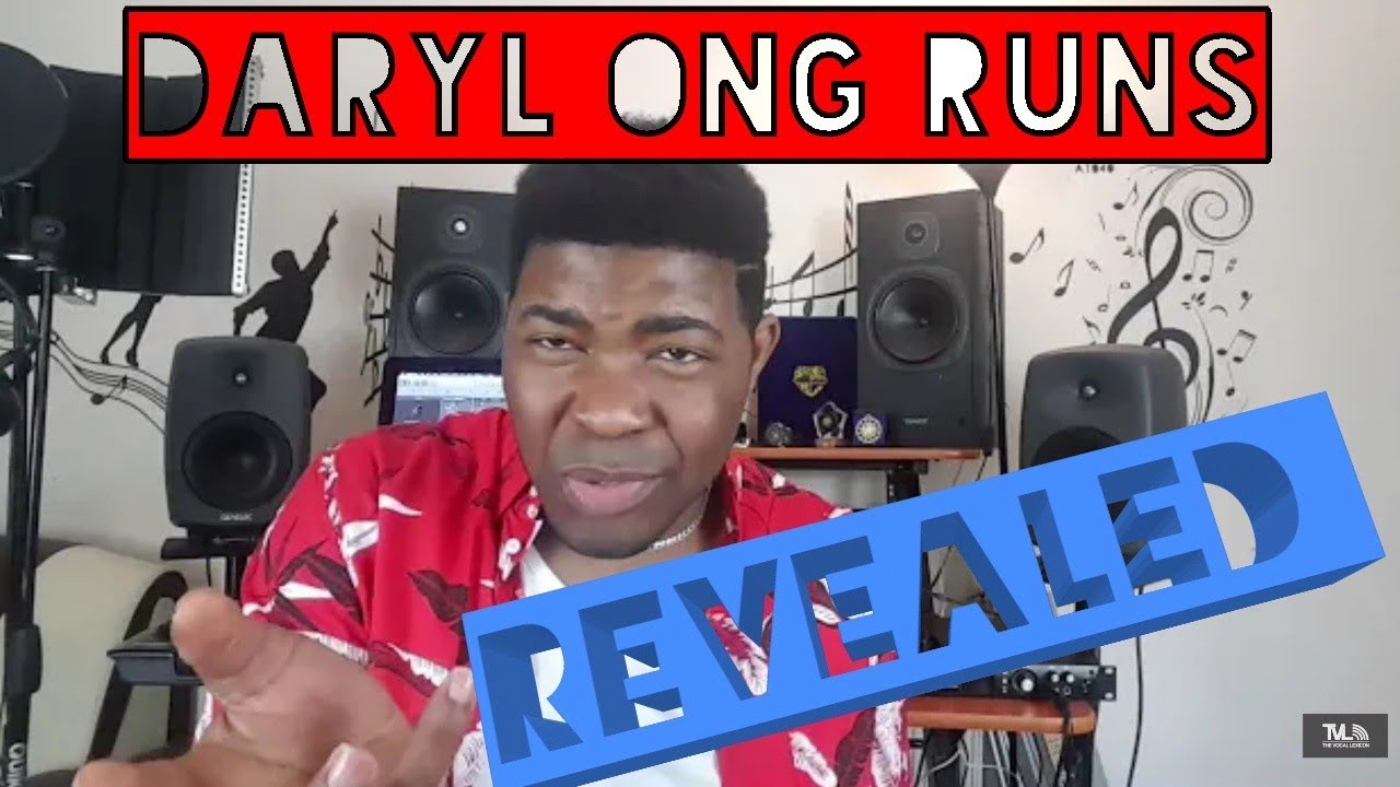 DARYL ONG RUNS REVEALED Thinking Out Loud | Singing Lesson - YouTube