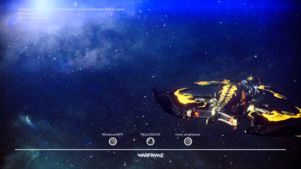 Warframe - Draco - Margulis Laugh and Cryptic Message (PS4) - YouTube