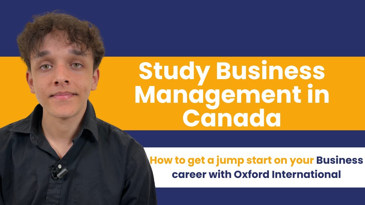 Oxford International Business Management Student Testimonial Video ...